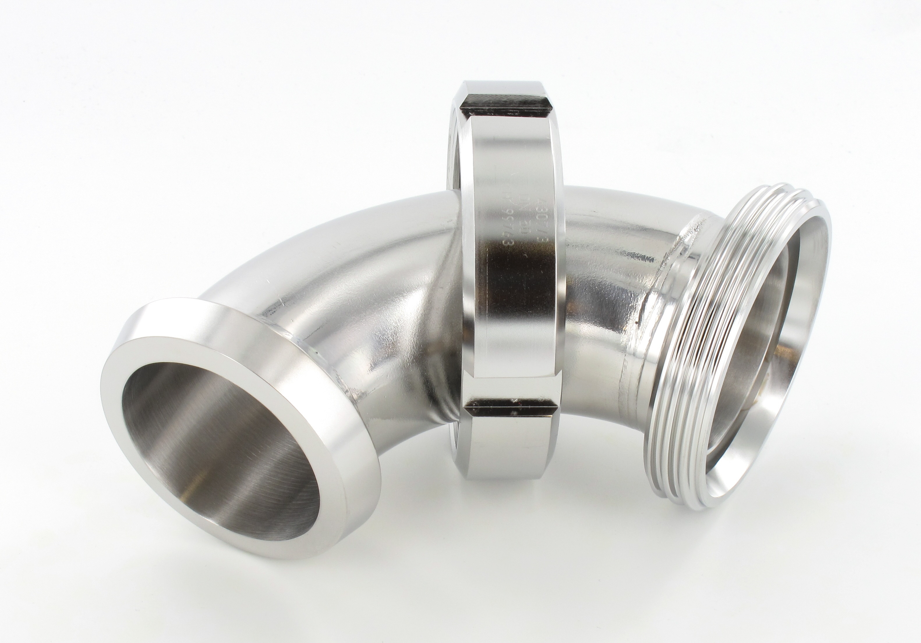 CN-Milchrohr-Bogen DN 50, 90° - Schätz GmbH